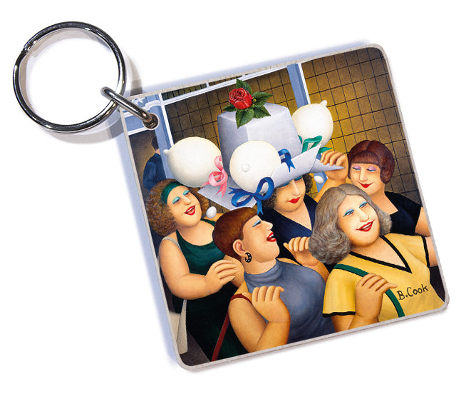Hen Party 2 Keyring – ourberylcook